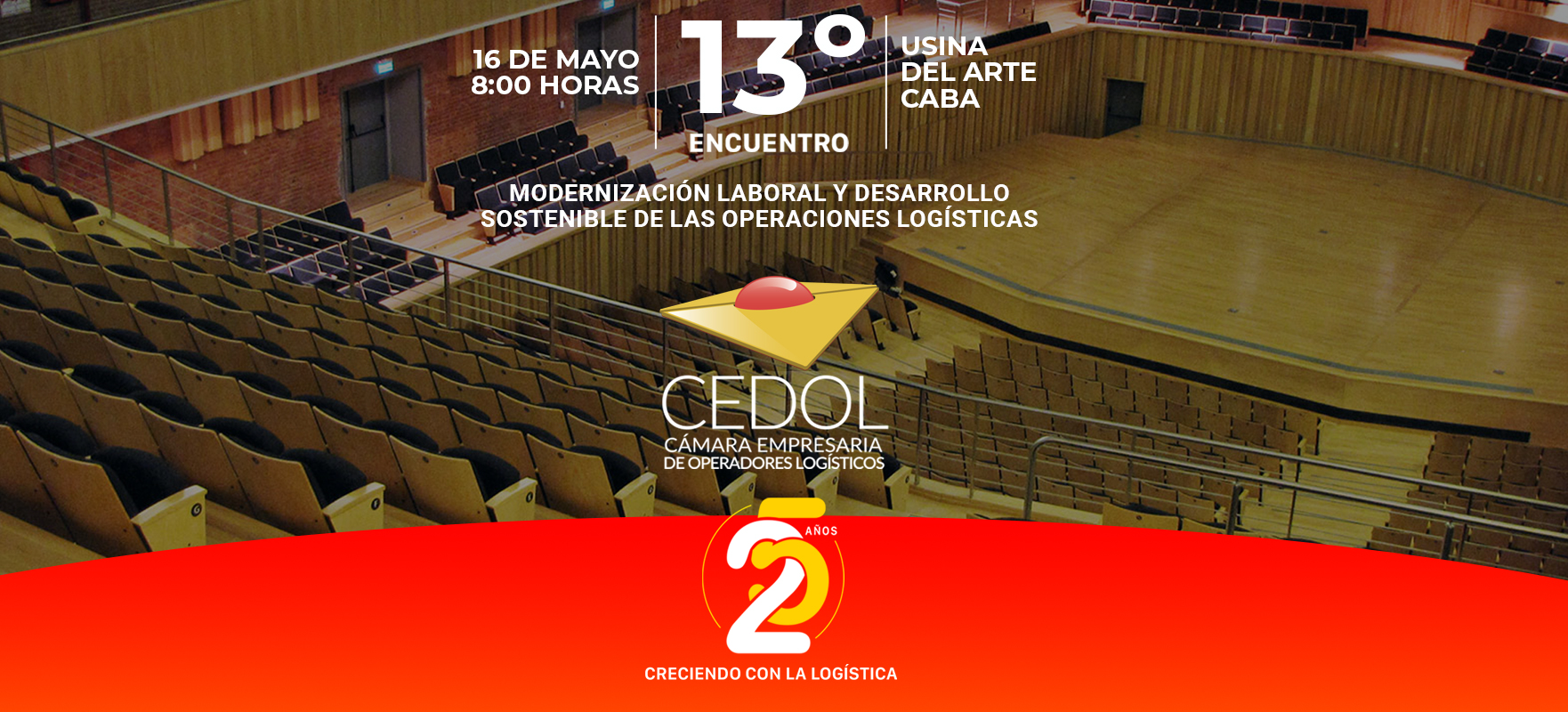 EL 13° ENCUENTRO CEDOL SE REALIZARÁ EN LA USINA DEL ARTE » CEDOL